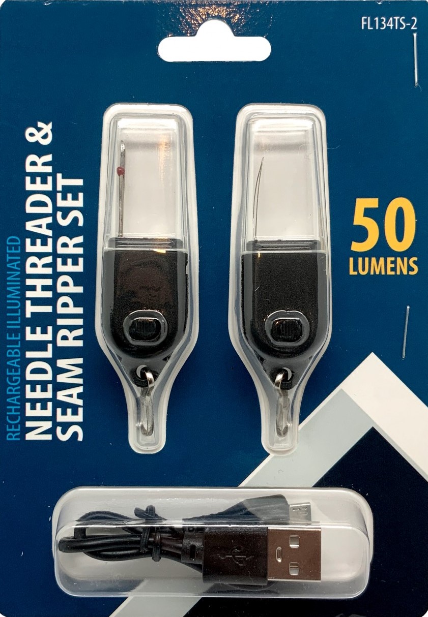 Punch With Judy Rechargeable Illuminated Needle Threader Seam